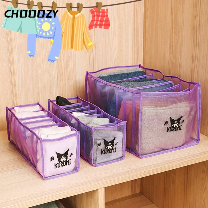 Sanrio kt Underwear Storage Box Foldable Socks Bra Panties Storage Box ...