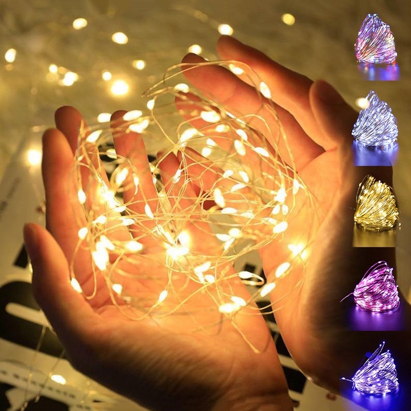 LED light string 1/2/3 meters/copper wire fairy light mini light string ...