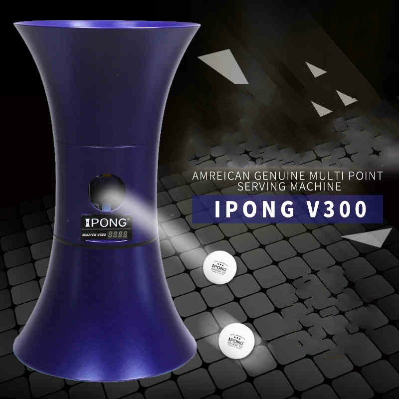 Original Ipong V300 Table Tennis Robot Training Table Tennis Machine Automatic Serving Machine ...