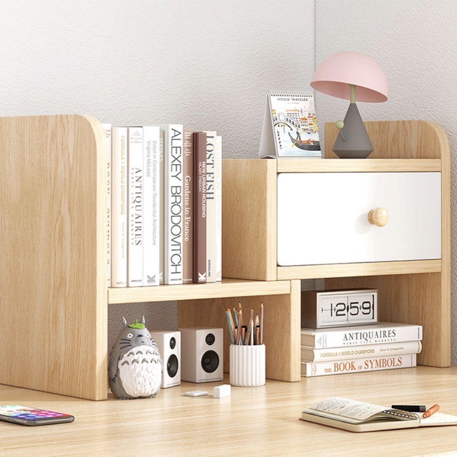 🇸🇬SG Seller Book Shelf Desk Shelf Desktop Student Small Bookcase ...