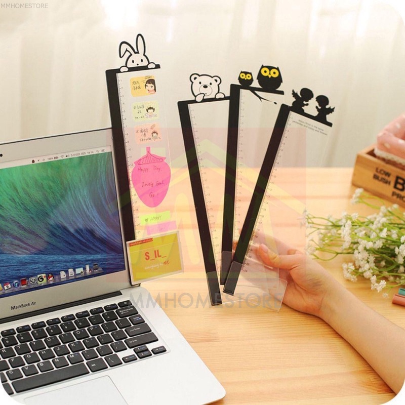 New Acrylic Transparent Sticky Notes Memo Board Desktop Plastic Holder ...