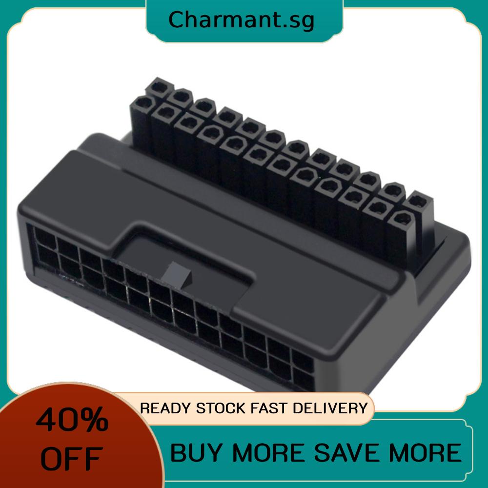 ATX 24 Pin To 90 Degree Power Supply Modular 24Pin Power Supply Cable ...