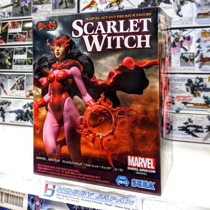 Marvel Act / Cut Premium Figure - Scarlet Witch | Shopee Singapore