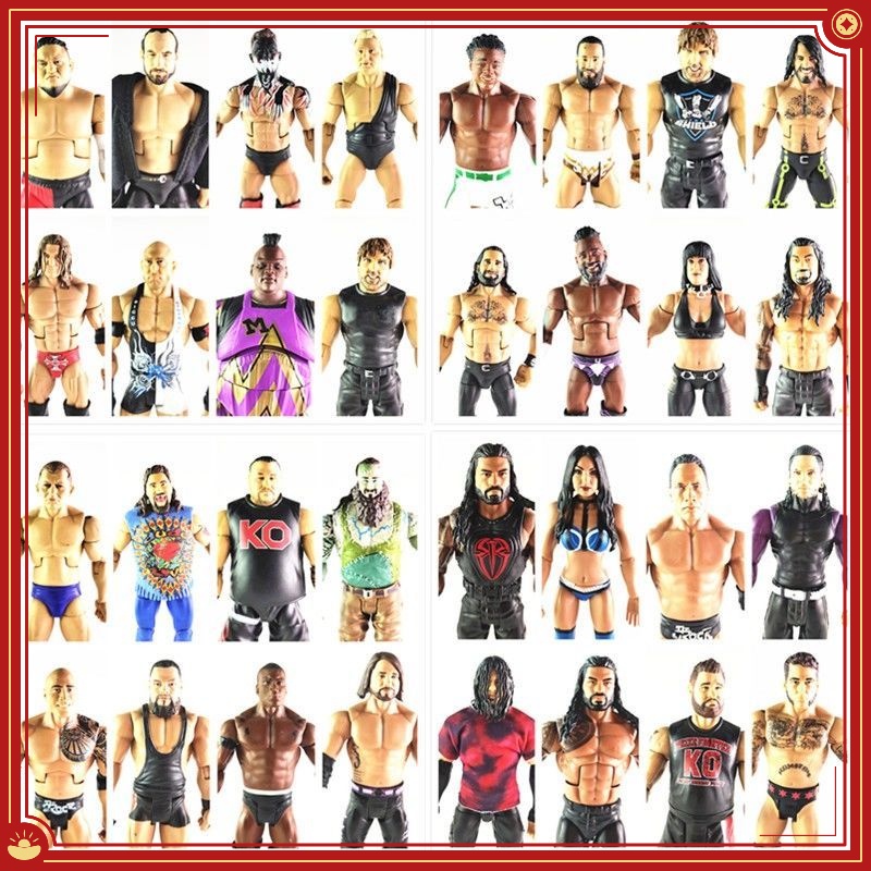 Mattel WWE Wrestler action figure Super action figure Model Arena Wrestler Doll Toy Children ...