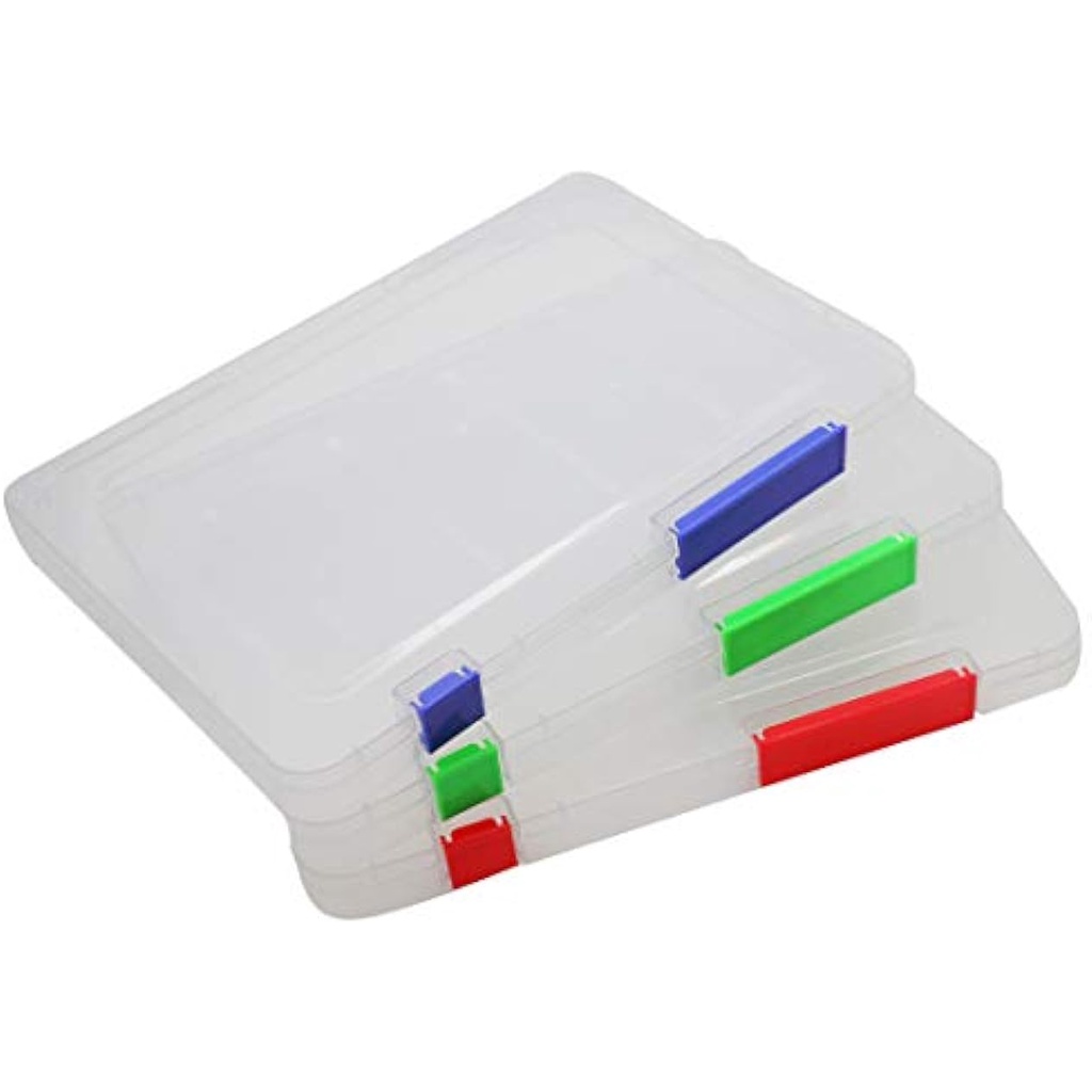 A5 Plastic Portable Project Cases Document File Folder Clear Paper ...