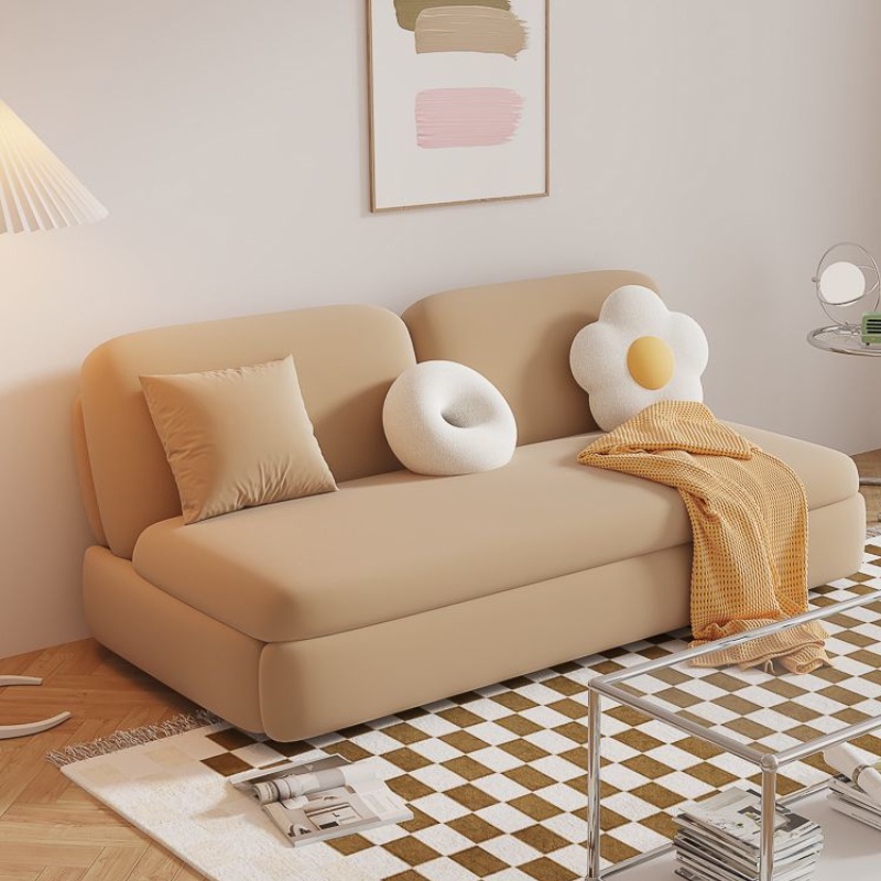 Solid wood small unit bedroom, living room, ins wind sliding dual ...