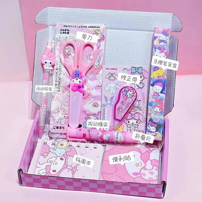 8 Pieces Sanrio My Melody Stationary Set Students Back to School Gift ...