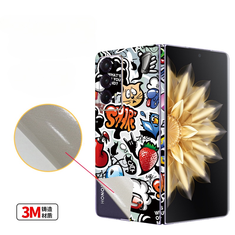 Applicable to Honor Magic V2 Full-Covered Film Mobile Phone Sticker ...