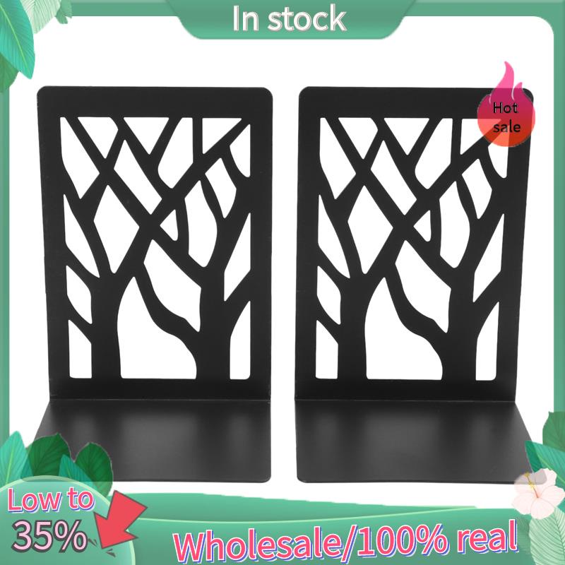 Book Ends for Heavy Books,Book Shelf Holder Home Decorative, Metal ...