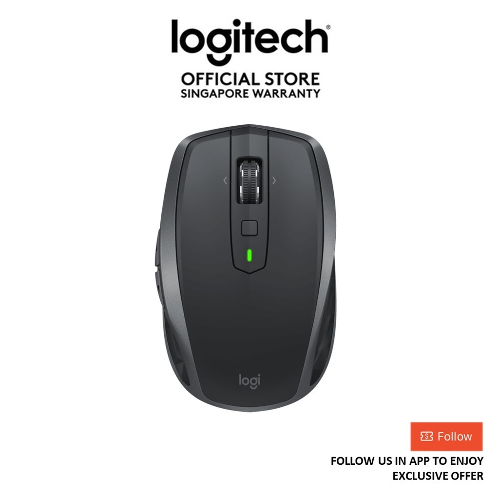 Logitech MX Anywhere 2S Multi-Device, Multi-OS Compatibility Wireless ...