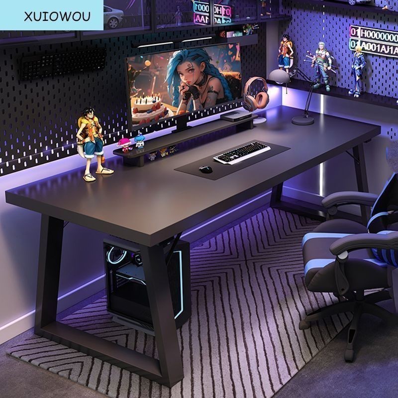 Ergonomic Computer Desk Modern Home Desk Bedroom Study Desk Home ...