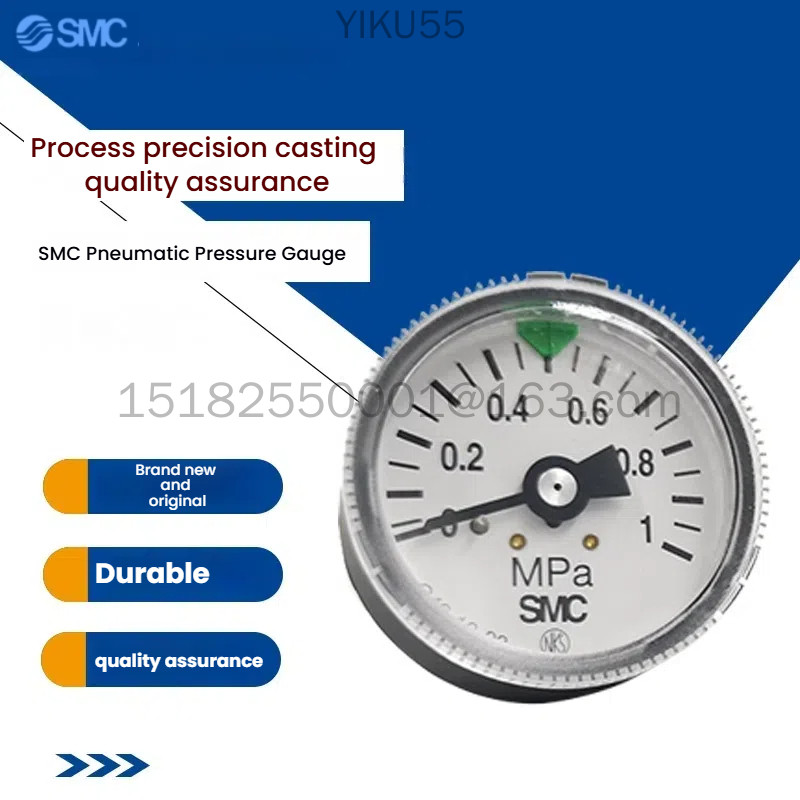 SMC Pneumatic pressure gauge vacuum negative pressure gauge Y-40Z/Y-50Z/G36-10-01/G46-10-02 ...