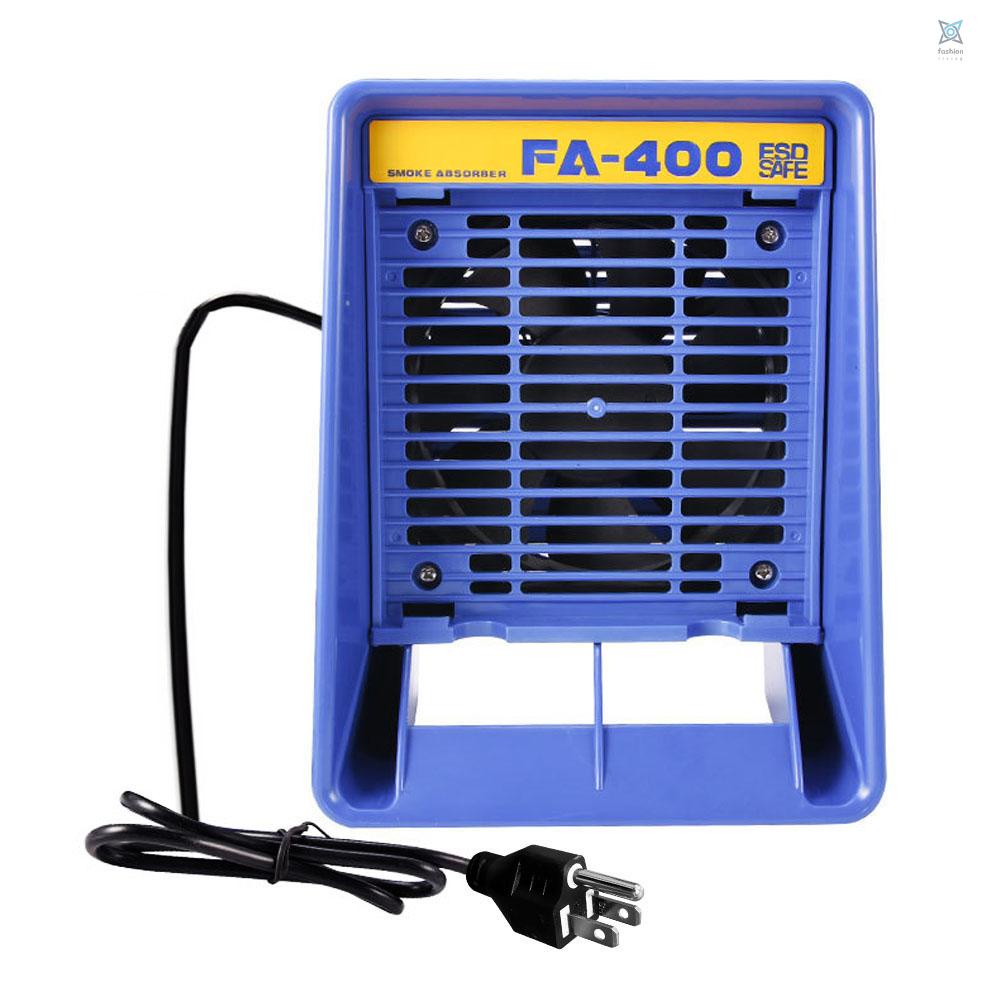 FLS FA-400 Solder Iron Smoke Absorber Fume Extractor Soldering Air ...