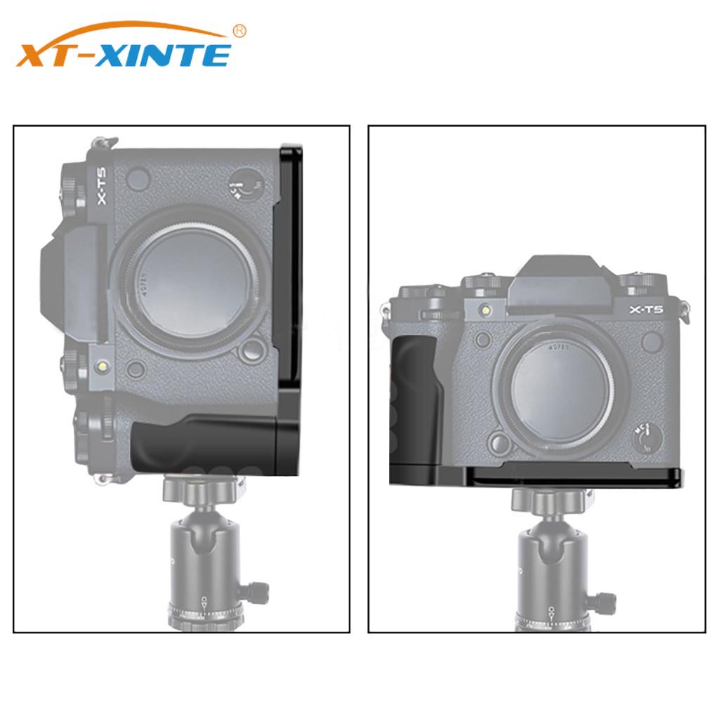 XT-XINTE Alumunium Alloy Quick Release L Plate Bracket for XT5 X-T5 ...