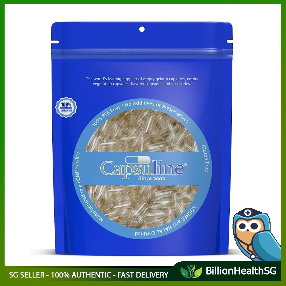 [sgseller] Capsuline - Size 000 Empty Gelatin Capsules - 100 Count ...