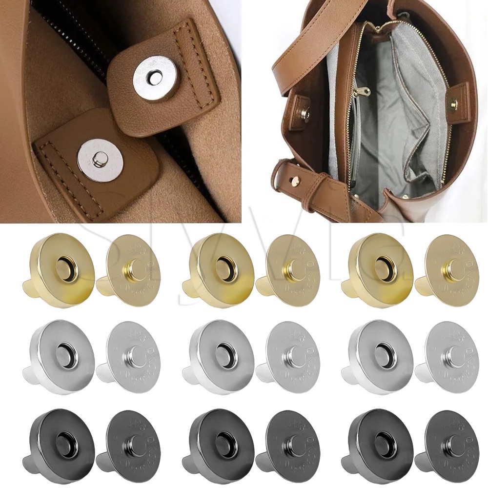 Metal 14mm/18mm Handcraft Garment Sewing Craft Adsorption Buckle ...