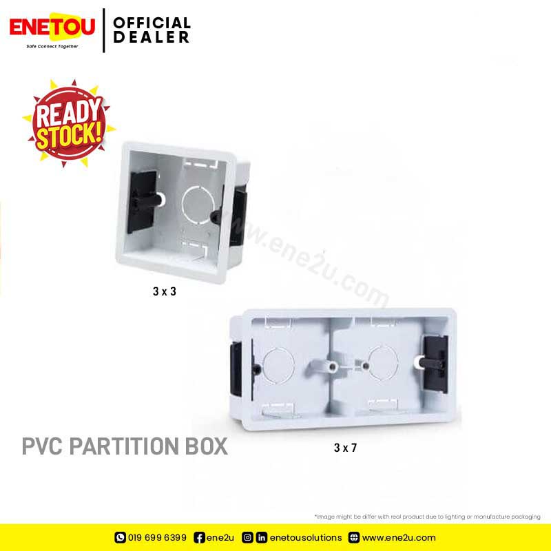 3X3/ 3X7 PVC PARTITION BOX - WHITE | Shopee Singapore