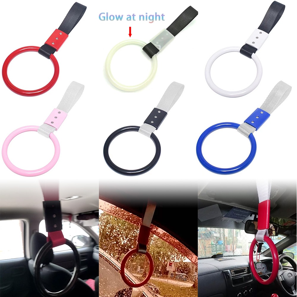 Car Interior Pull Ring Subway Train Bus Handle Strap Charm Drift JDM ...