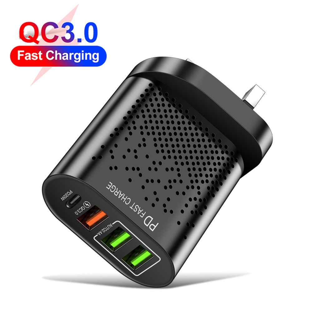 36W PD USB Charger Quick Charge 3.0 Fast Phones Charger Adapter for ...