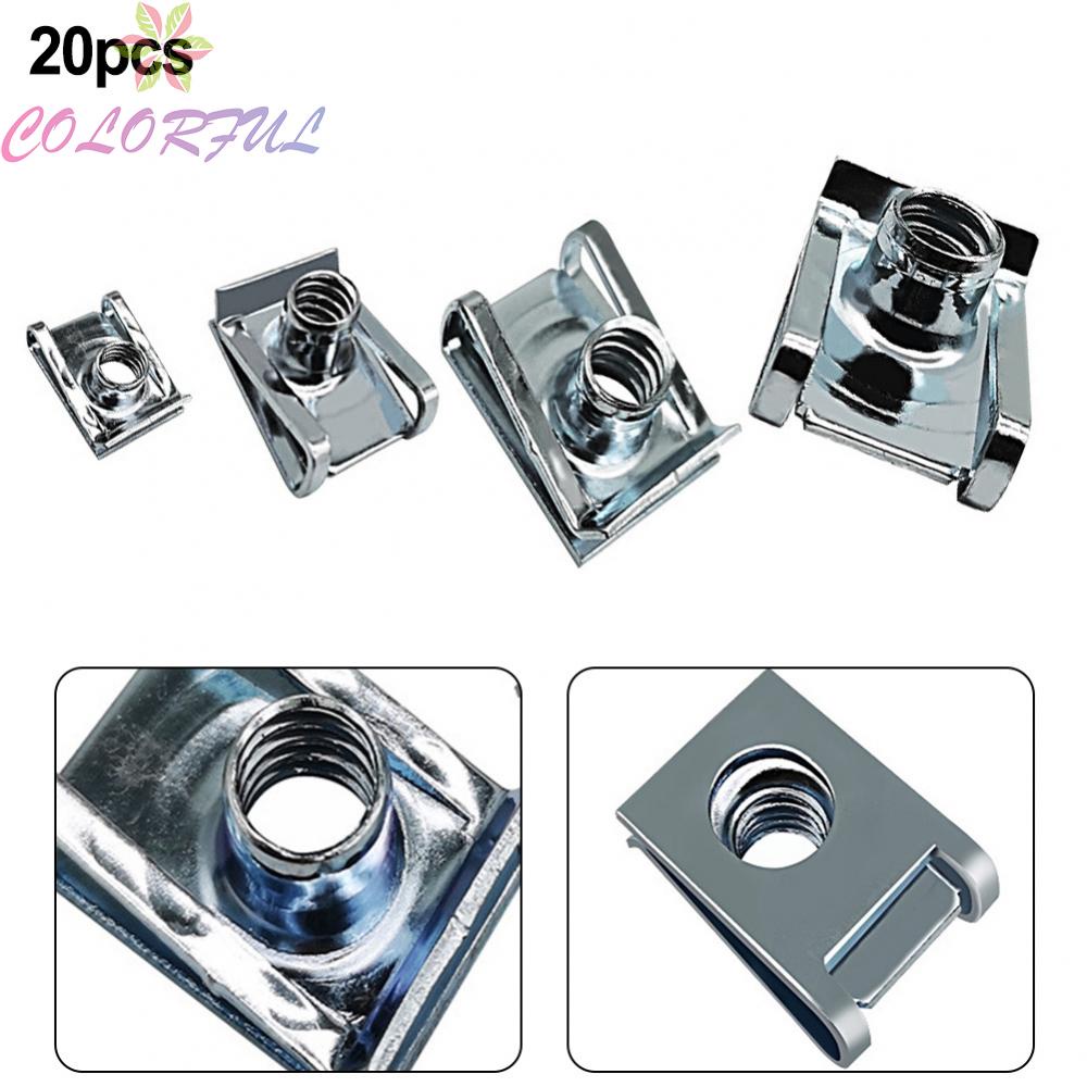 【COLORFUL】Enhanced Clamping Power with Chimney Nuts Spire Clips Lug ...