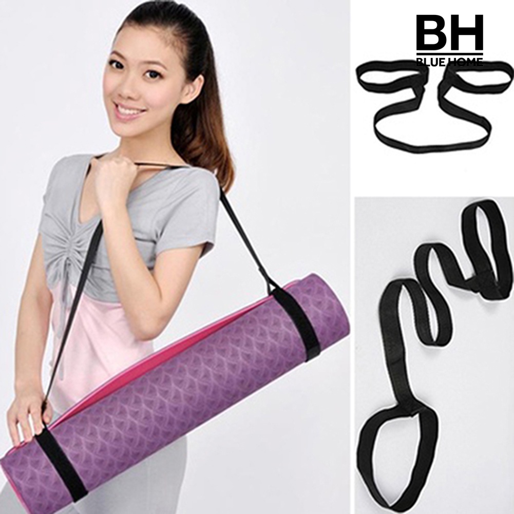 【BH】Durable Yoga Mat Carry Sling Carrier Shoulder Strap Belt Assistant ...