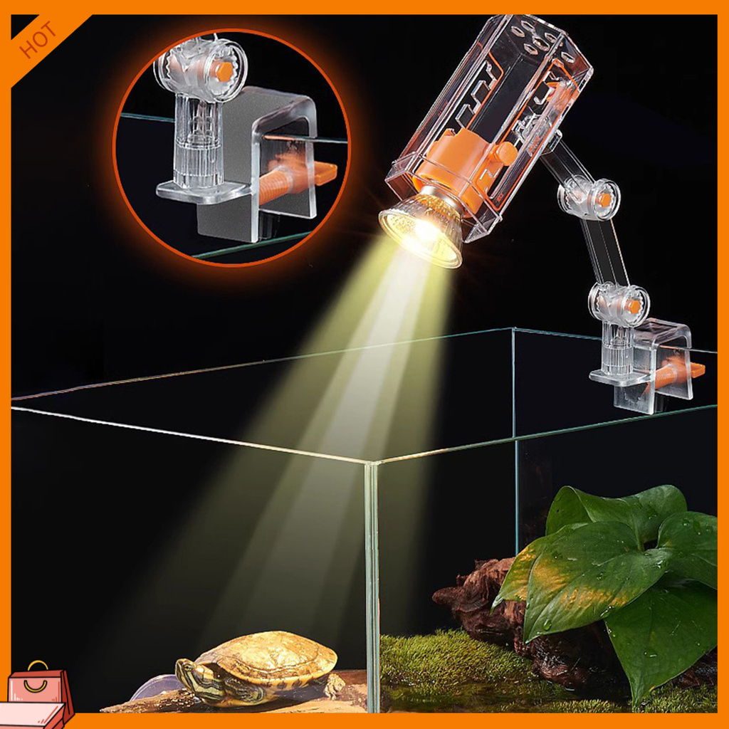[EST] Reptile Heat UV Lamp Adjustable 360-degree Rotatable Rod with ...