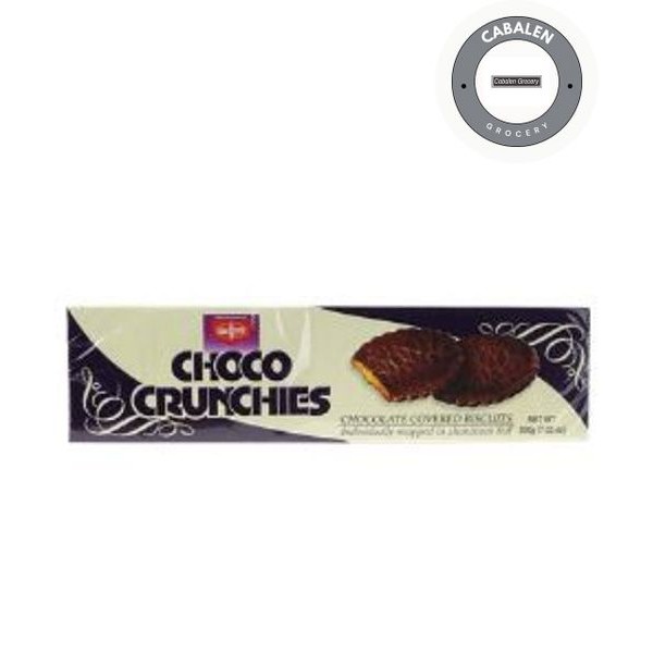 Fibisco Choco Crunchies Chocolate Covered Biscuits 200g | Shopee Singapore