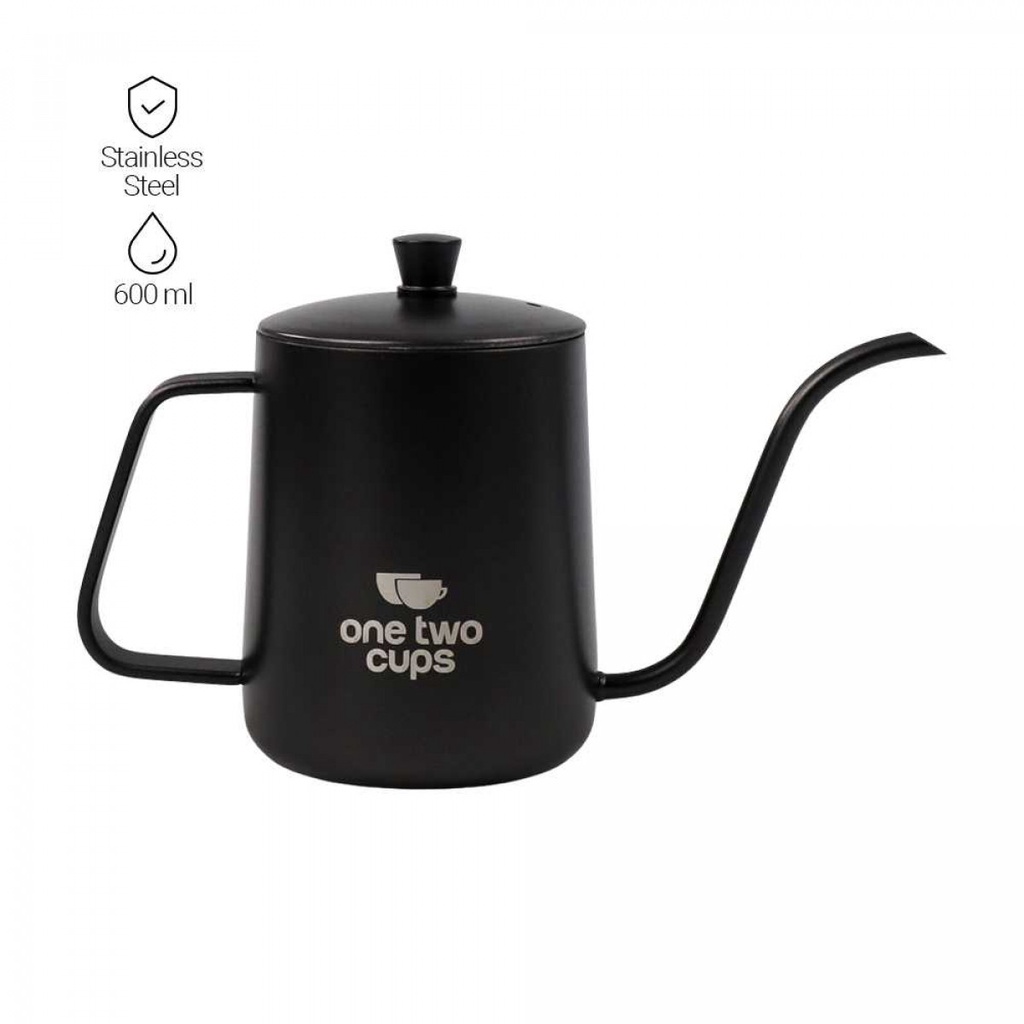 Coffee Maker Pot Long Drip Barista Coffee Pot 600ml - 8408 | Shopee ...