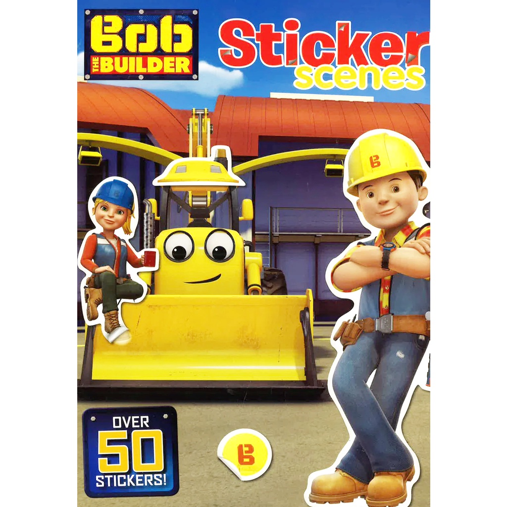 Bob The Builder Sticker Scenes Activity Book Educational Book for ...