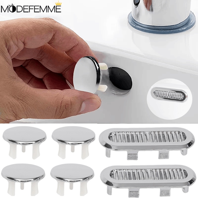 [ Featured ] Kitchen Bath Drain Cap / Plastic Sink Hole Overflow Cover ...