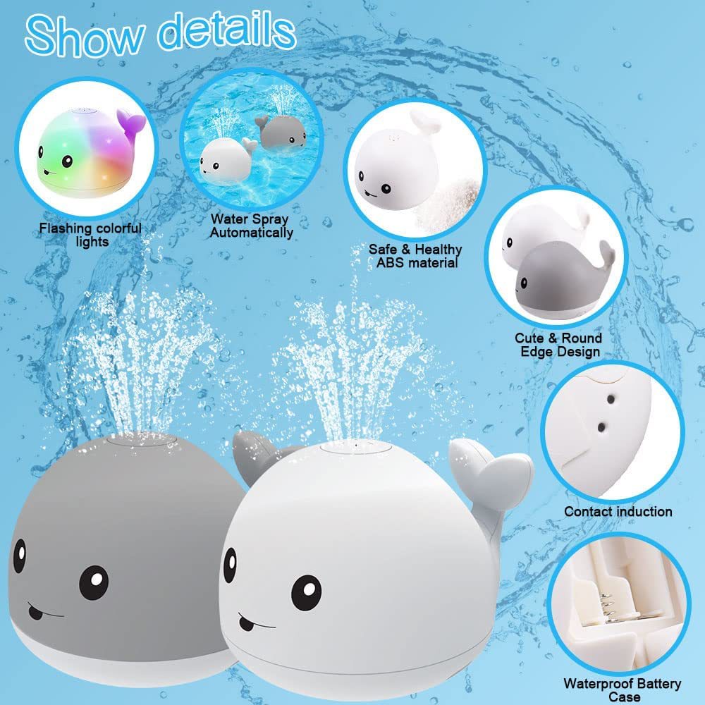 Bath Time Buddy Rechargeable Animals Toy for Kids Shower Fun Dinosaur ...