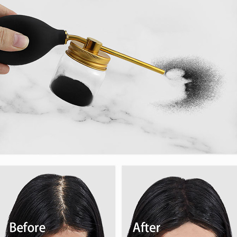 [eetmo] Refillable Talc Fiber Blower Puffer Barbers Hairdressers Talcum ...