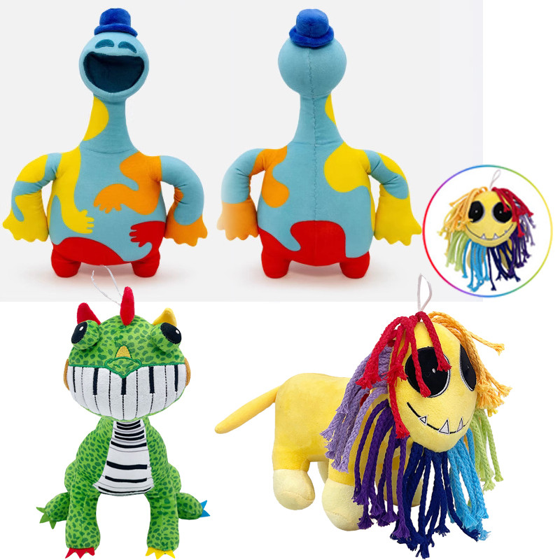 Doey Plush Poppy Playtime Chapter 4 Pianosaurus Yarnaby Stuffed Toys ...