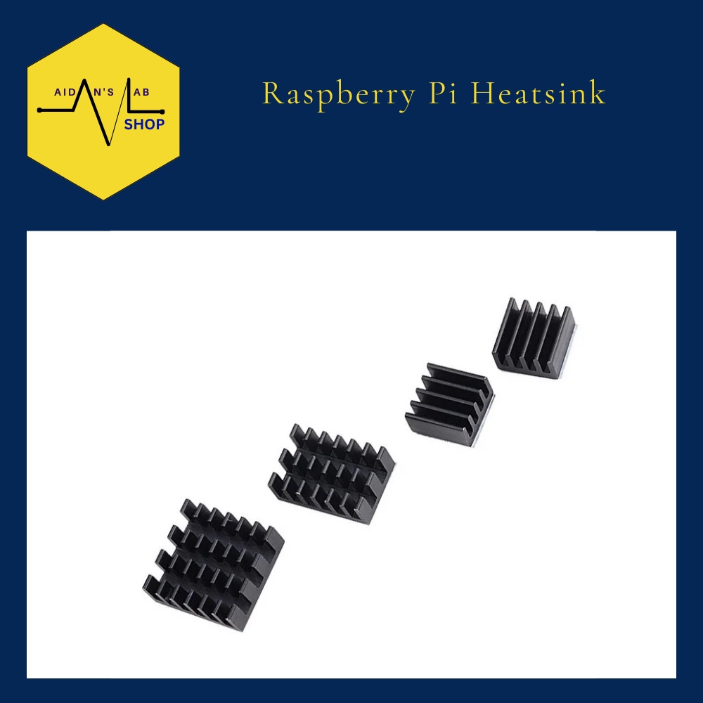 Raspberry Pi Heatsink | Cooler Kit | Aidans Lab | Shopee Singapore