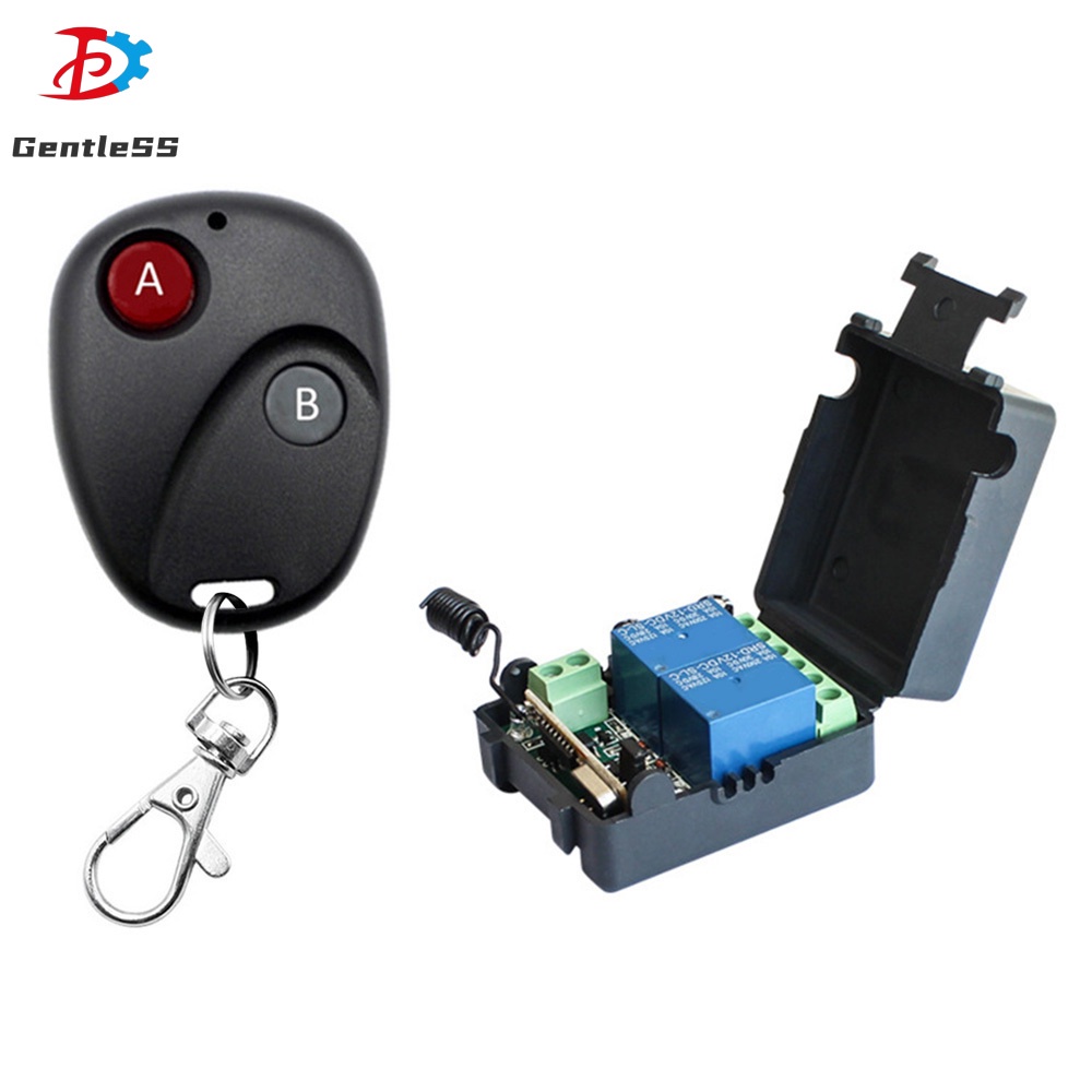 DC 12V Secure Remote Control Switch Wireless 433Mhz RF 10A Relay ...