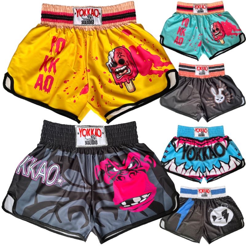 Muay Thai Shorts Boxing Combat Sports Fighting Training Kickboxing ...