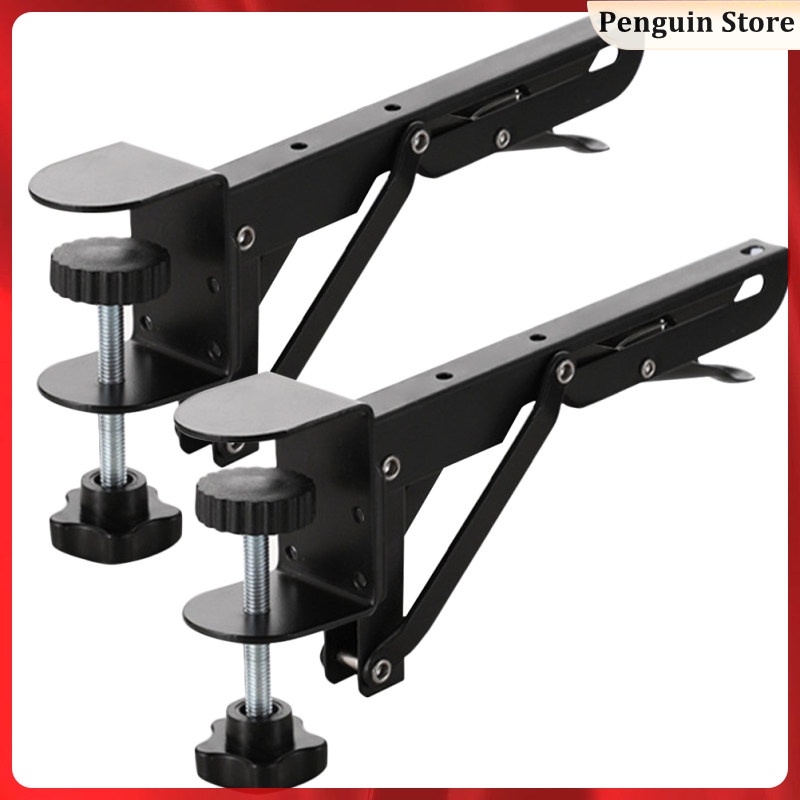 Foldable Bracket Arm Rest Folding Tray Computer Desk Extender for ...