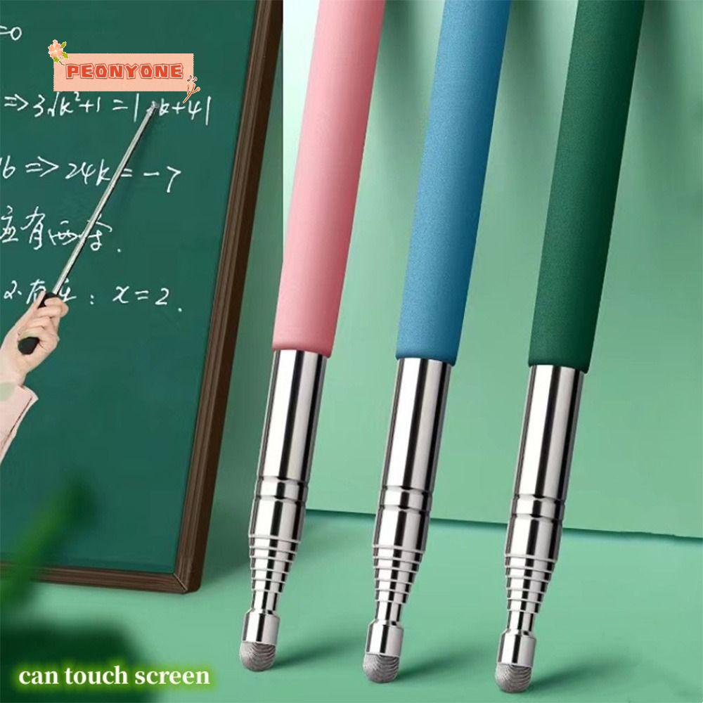 PEONYTWO Retractable Teaching Stick, Extendable Stainless Steel ...