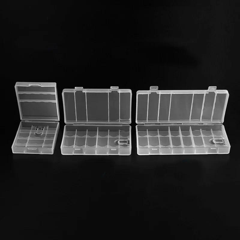 1 Piece Hard Plastic AA AAA Case Cover Holder AA / AAA Battery Storage ...
