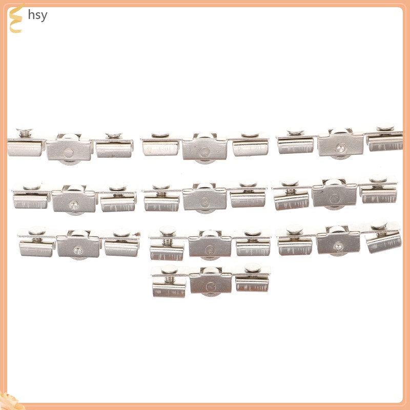 huyisheng 10 Pcs Glass Door Wheel Sliding Roller Pulley Closet Hardware ...