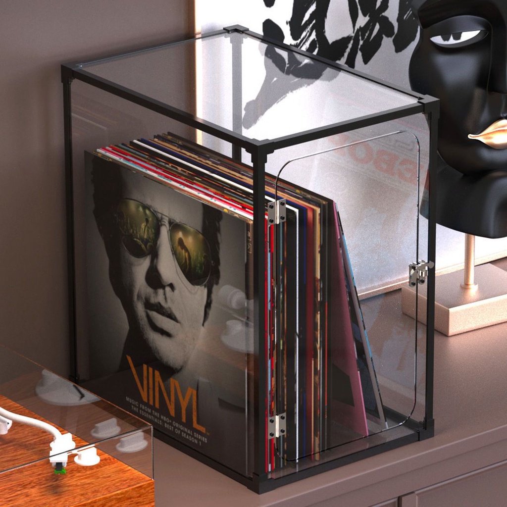 Gramophone Record Classical Nostalgic Lp Record Storage Rack Vinyl Disc ...