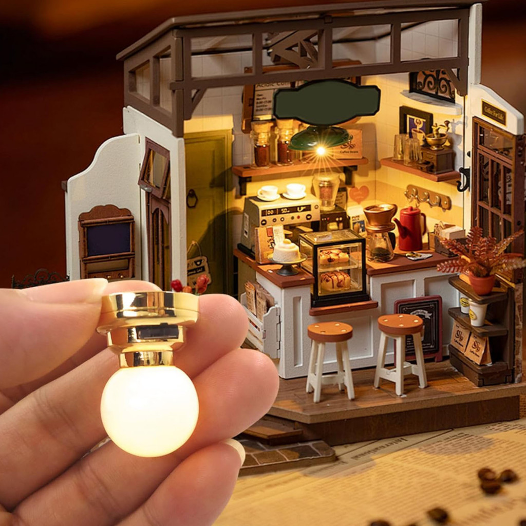 SIM| Realistic Miniature Ceiling Lights Miniature Metal Base Lights 1 ...