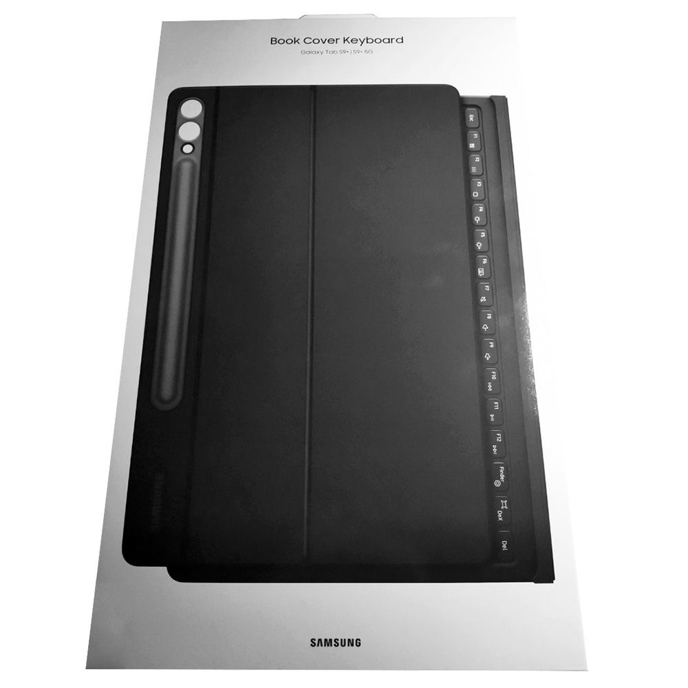 Samsung Official Galaxy Tab S9+ S9FE+ Book Cover Keyboard (US Layout ...