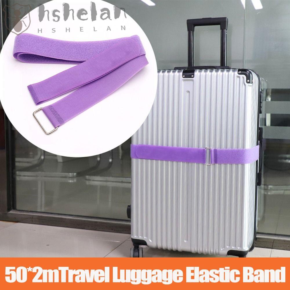 HSHELAN Luggage Safe Straps, Adjustable Anti-lost Travel Luggage ...