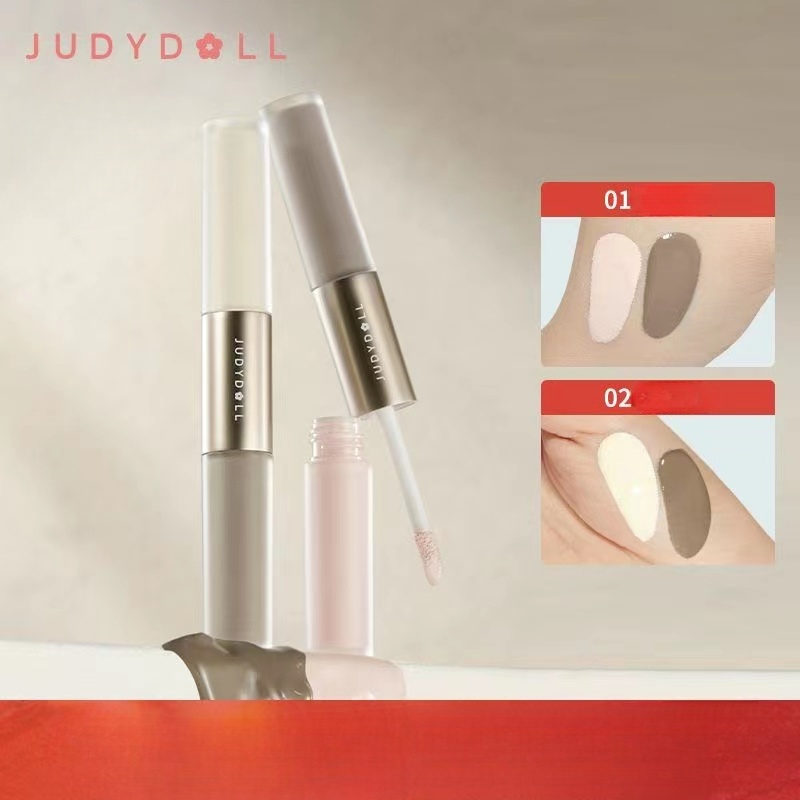 JudydoLL Double-Headed Highlight Repair Liquid Matte Highlight Contour ...