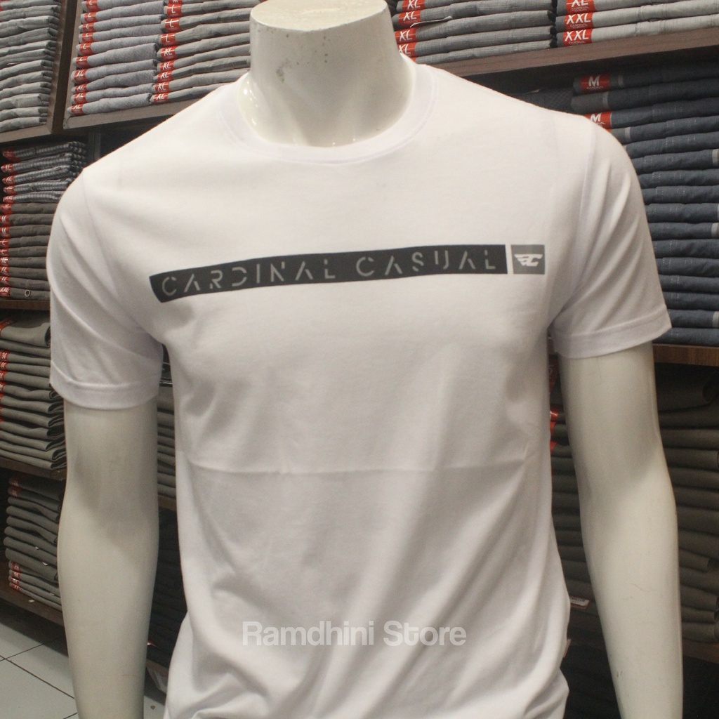 Cardinal Casual Men's T-Shirt EIAR01874X 08A 1023 | Shopee Singapore