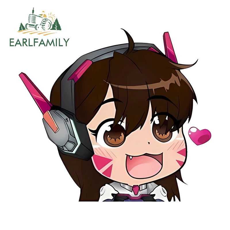 EARLFAMILY 13cm x 11.7m Overwatch Peek Car Sticker Air Conditioner ...