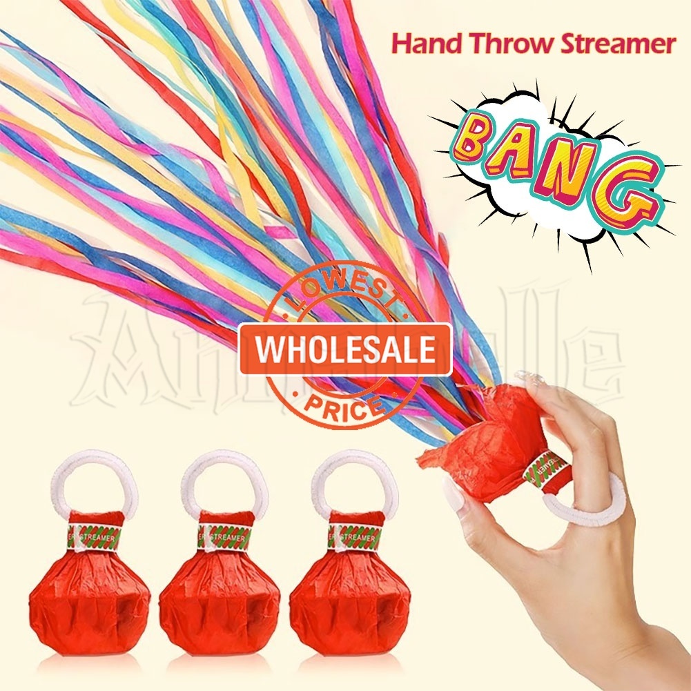 [Wholesale] Fireworks Paper Ribbon / Colorful Hand Throw Streamer ...