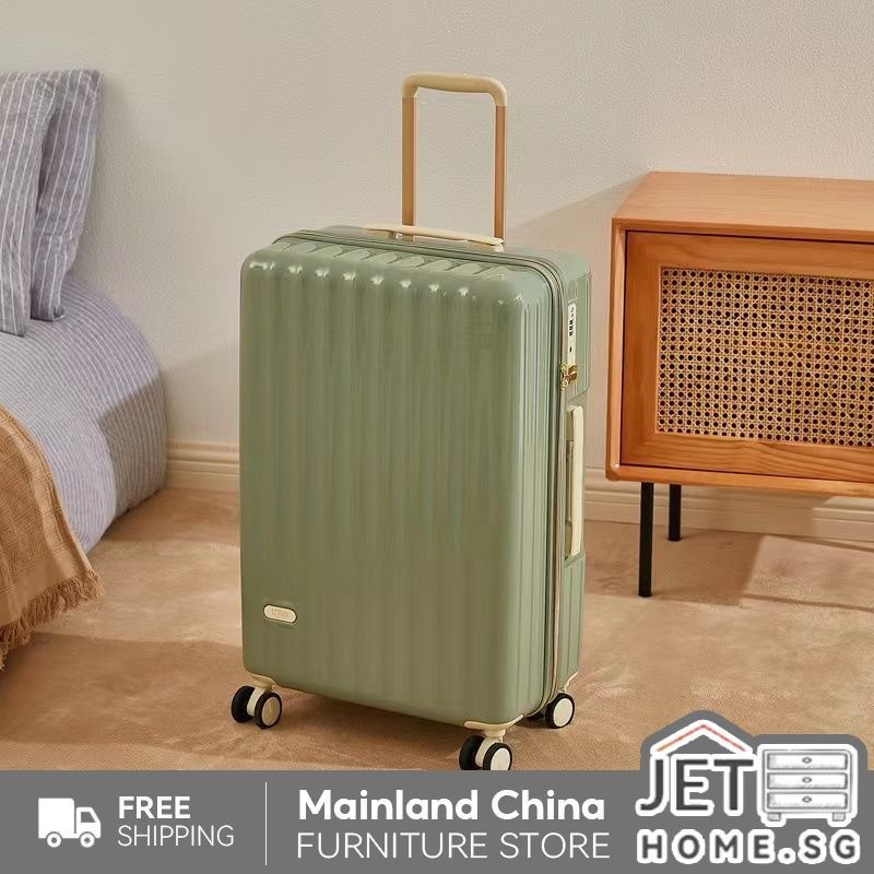 JET Luggage Japanese Silent Universal Wheel Suitcase 20/24/26/28 Inch ...