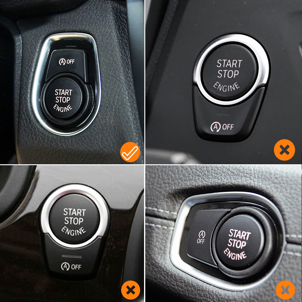 Engine Ignition Start Stop Switch Cover OFF Button For BMW 1 2 3 4 ...